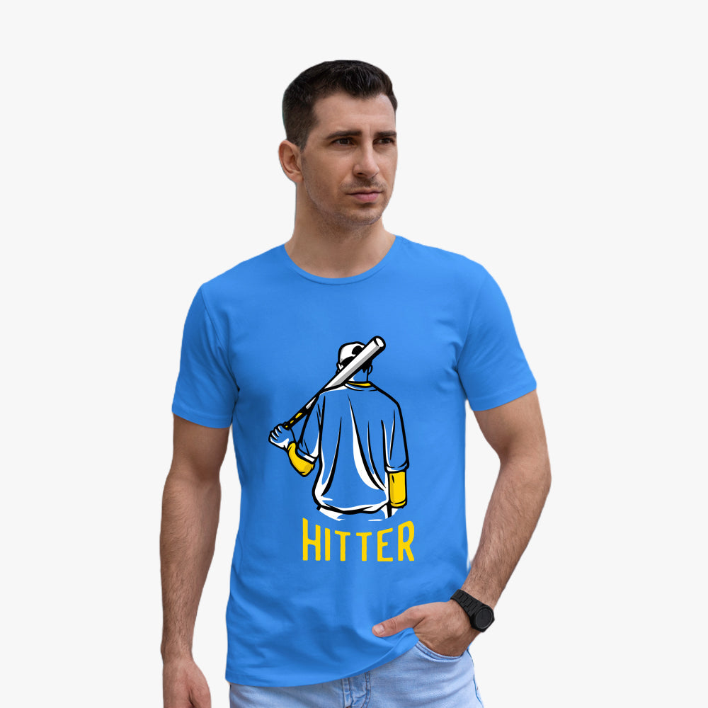 Hitter T-Shirts for Sale - Mens Organic Graphic T-Shirt – noo-brand.in